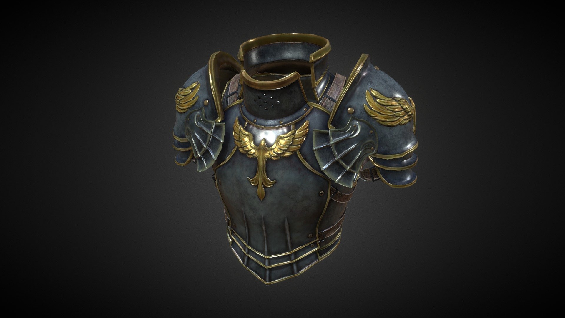 PBR West_Armour - 3D model by faii9149194 [8496b8a] - Sketchfab