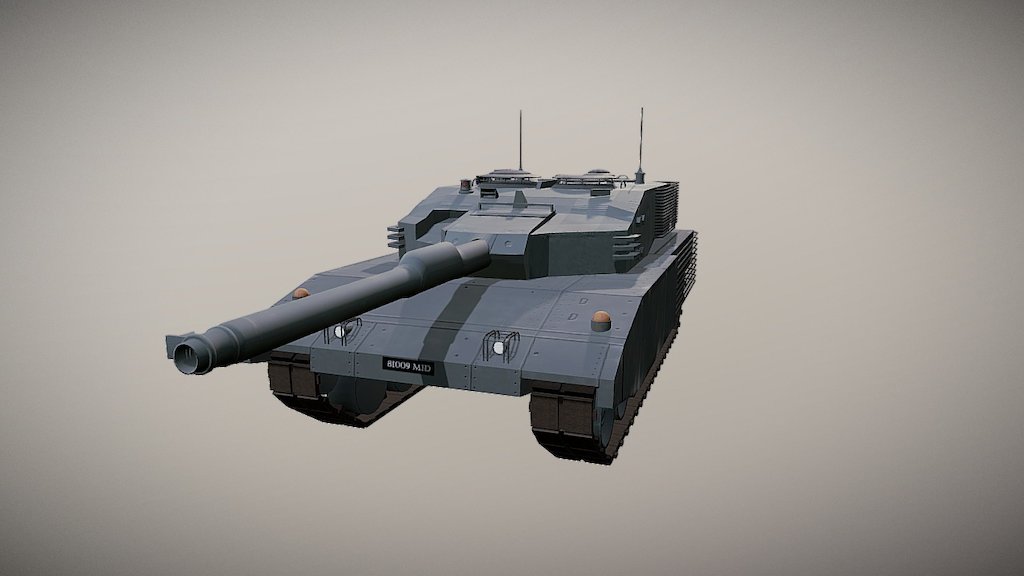 Tank Leopard 2sg - 3D model by celia bun irawan (@celiabunny) [84985be ...