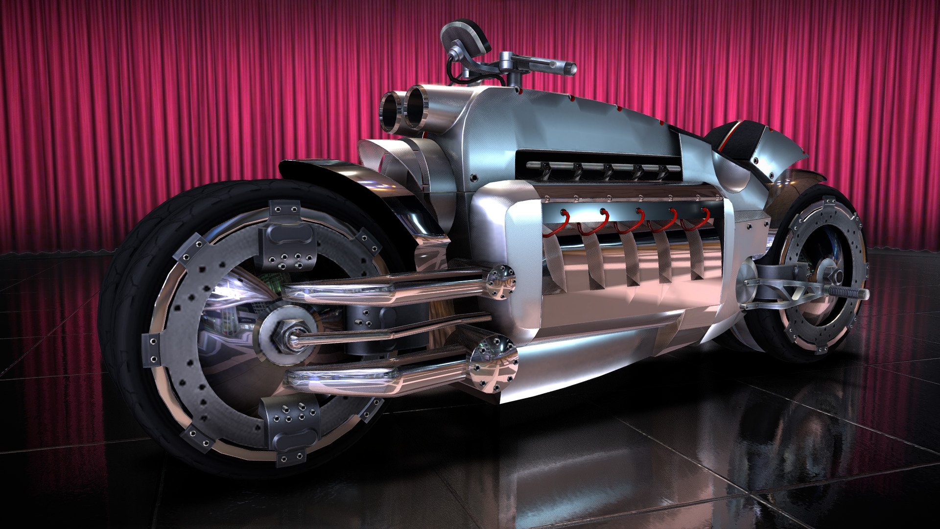Dodge Tomahawk - Download Free 3D model by ᗩᒪE᙭. Kᗩ.🚗 (@Alex.Ka ...