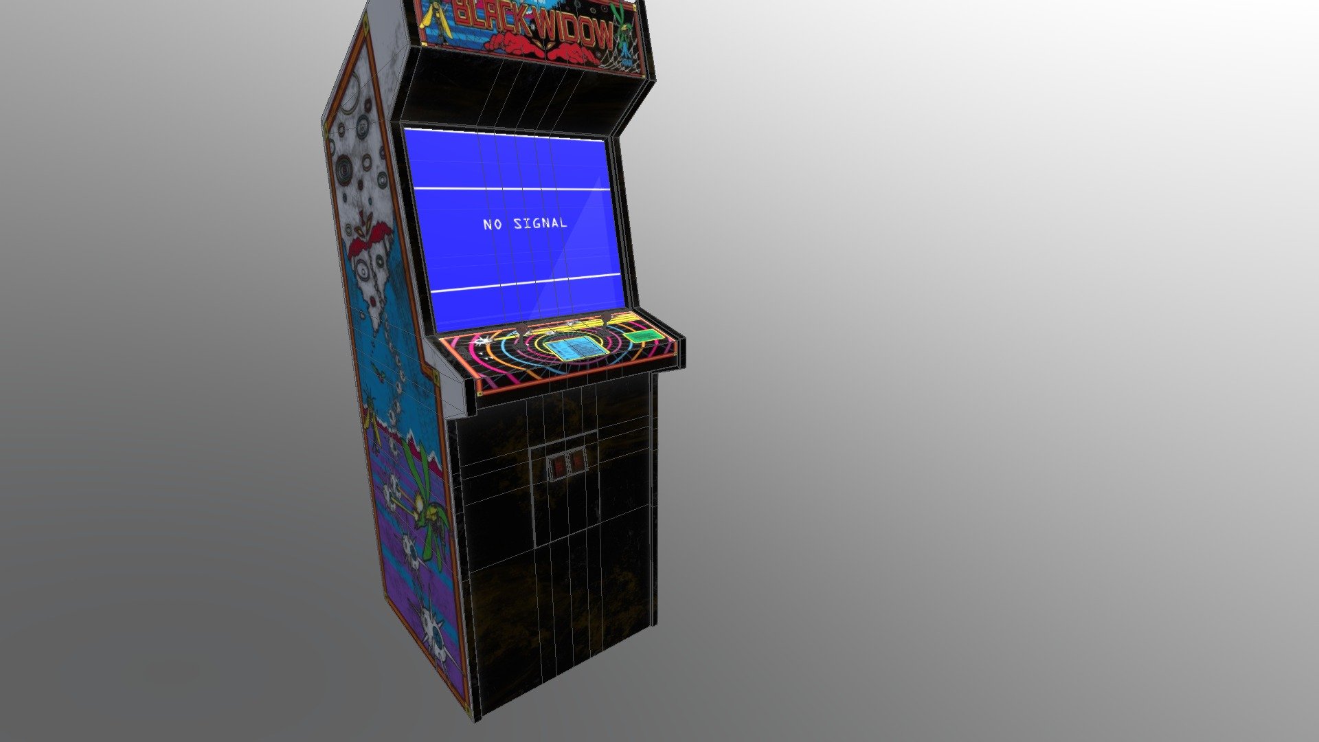 BlackWidow Arcade Machine - Download Free 3D model by dylanjoy35 ...