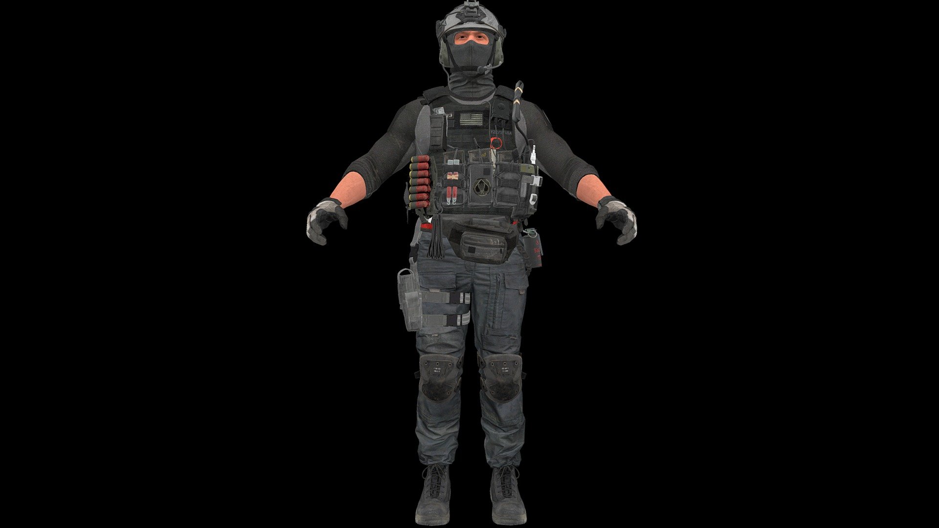 MWIII(2023) - Shadow Company: Rasp - 3D model by 3XtrEmE [849e81d ...