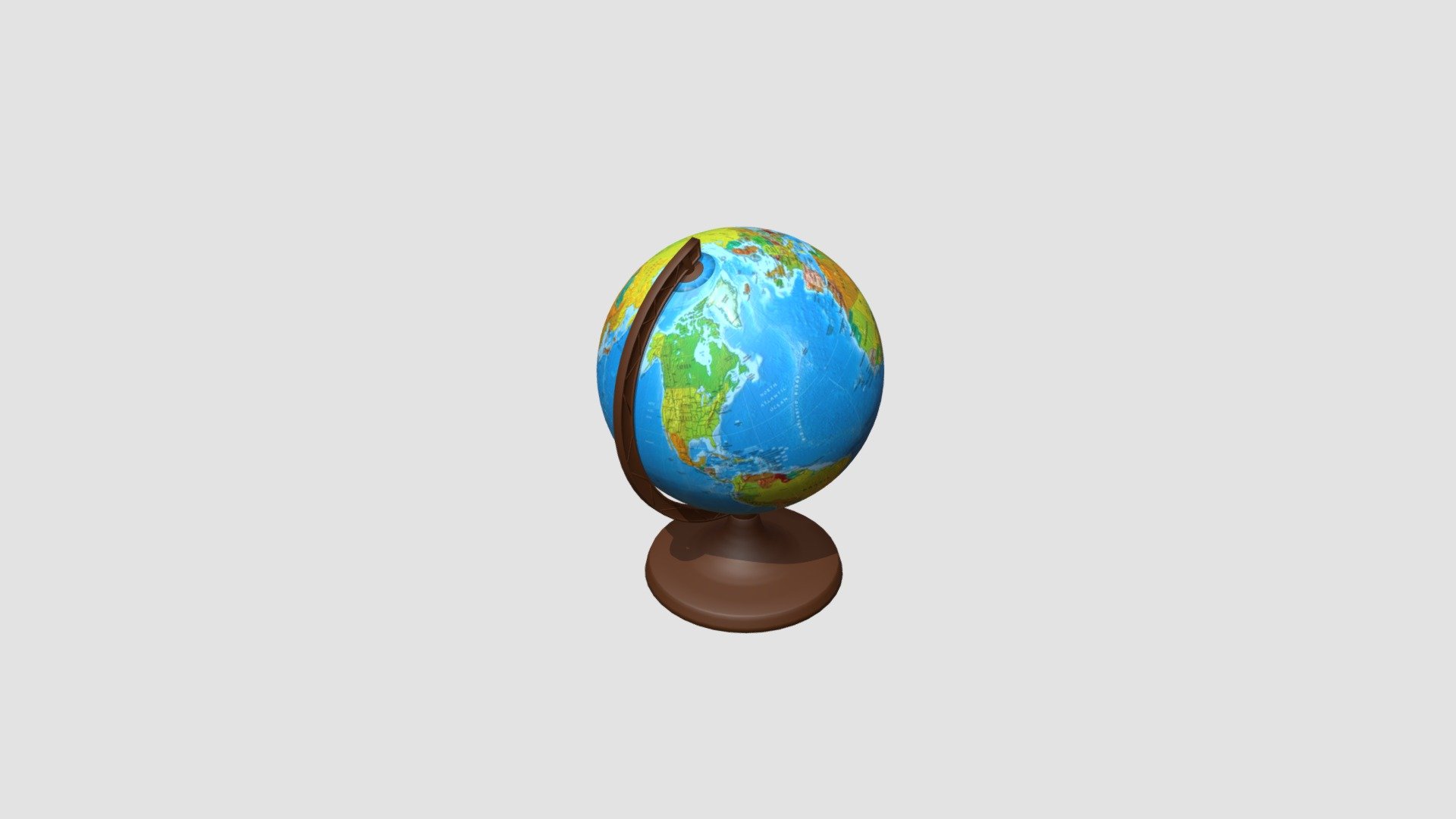 globe - Buy Royalty Free 3D model by Evermotion [849ffd3] - Sketchfab Store