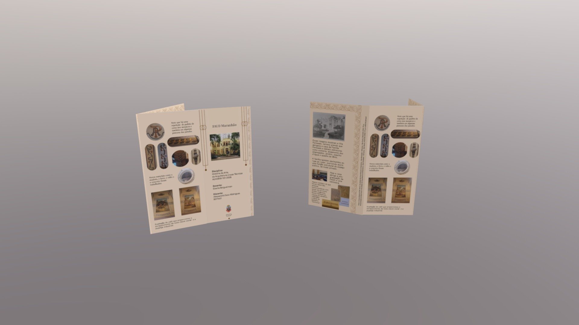 Folder FAUD Maranhão, por Alessandrá S. R. - 3D model by ...