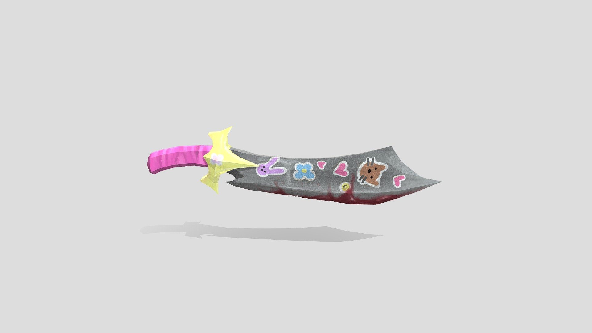 ?Cute? Sword - 3D model by Ayngie [84a1337] - Sketchfab