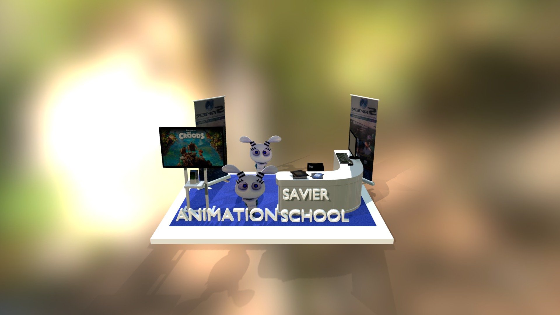 stand - 3D model by Blendribs|Animasi (@BlendribsAnimasi) [84a147f ...