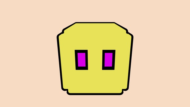 Geometry_dash 3D models - Sketchfab