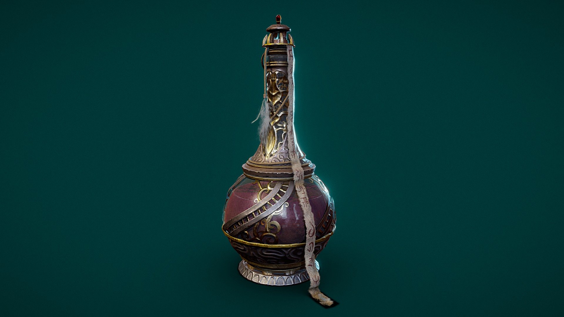 Death Potion (4K) - 3D model by Minh Nguyen (@Minh_Nguyen_2004 ...