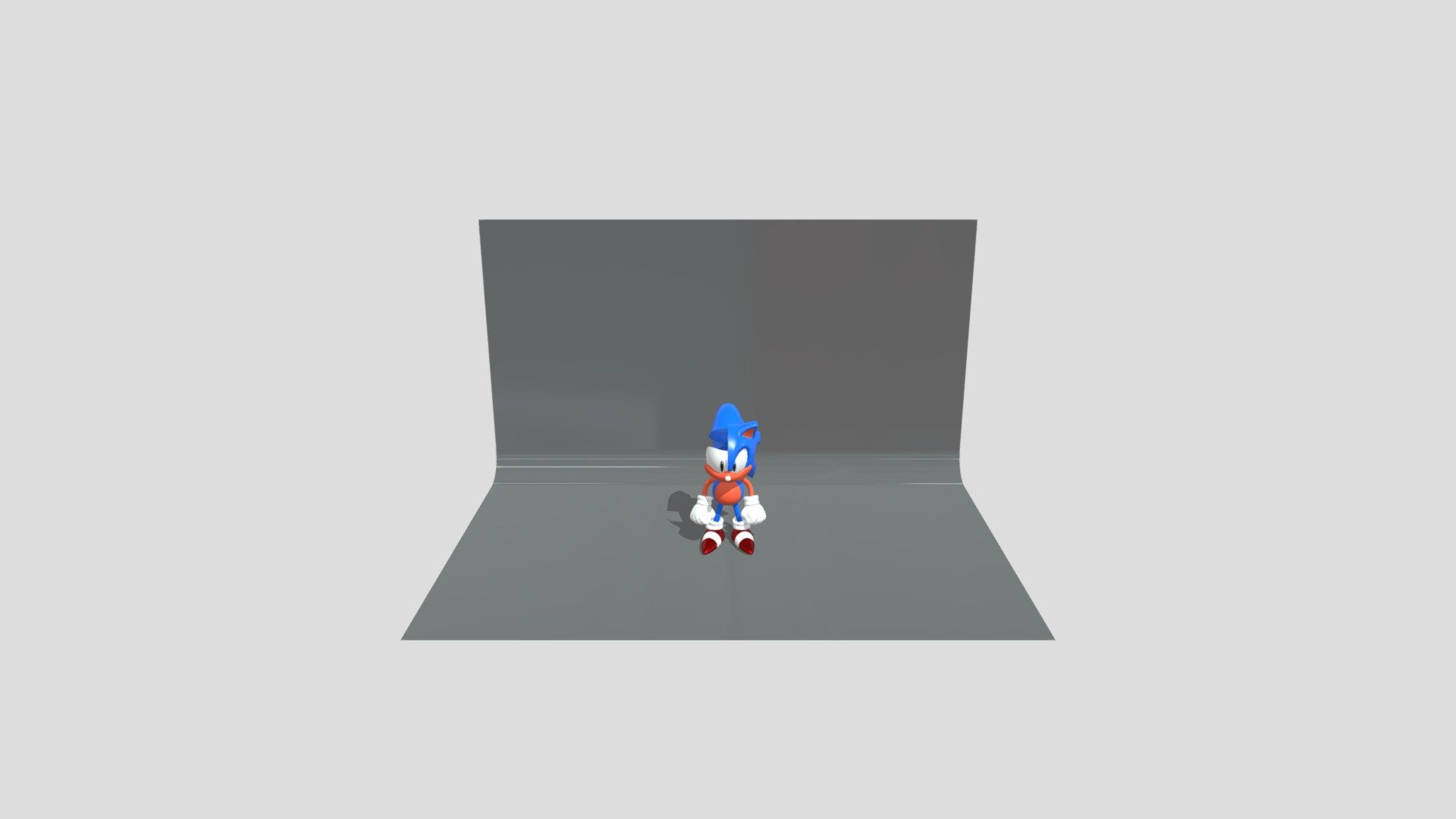 Classic Sonic US - Download Free 3D model by NumberNine99 [84a5e5d ...