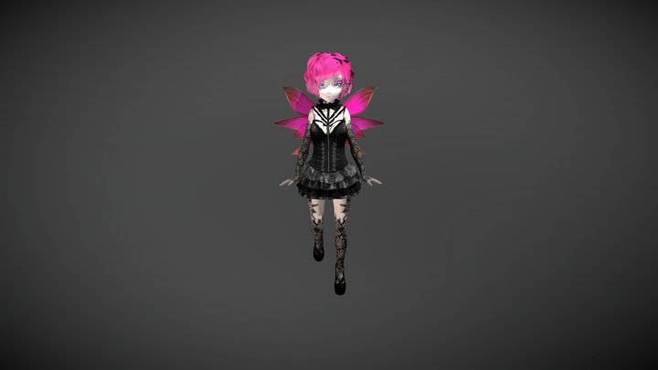 Vtuber-commission 3D models - Sketchfab