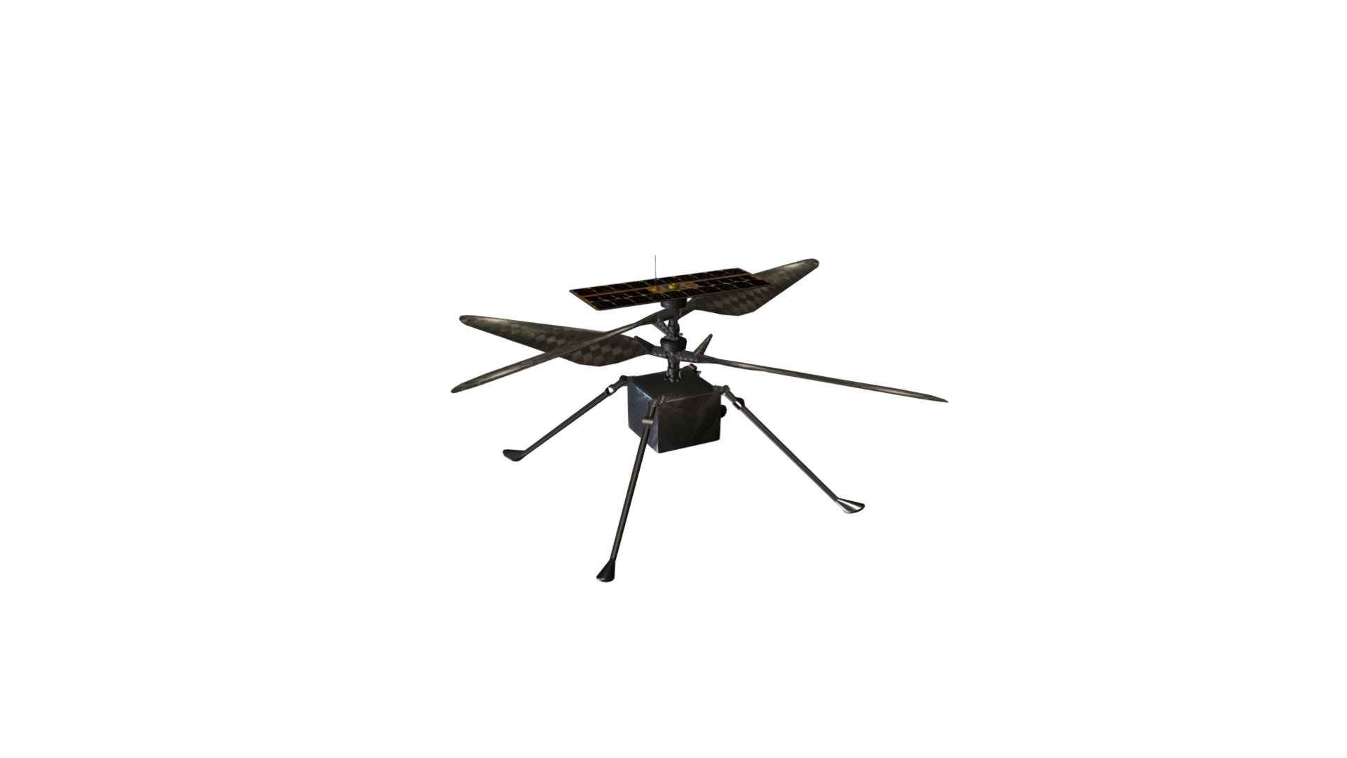Mars Ingenuity Helicopter - Download Free 3D model by mwelter [84a67cc ...
