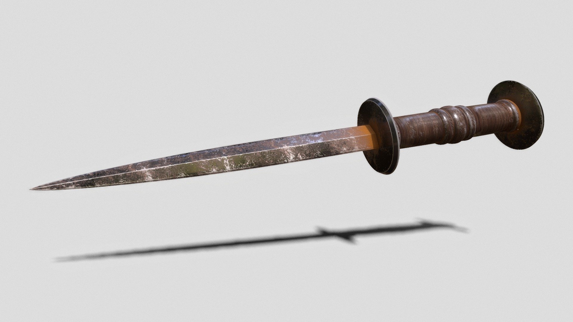 Rondel Dagger - Download Free 3D model by Elliott_Lowes [84a7007 ...