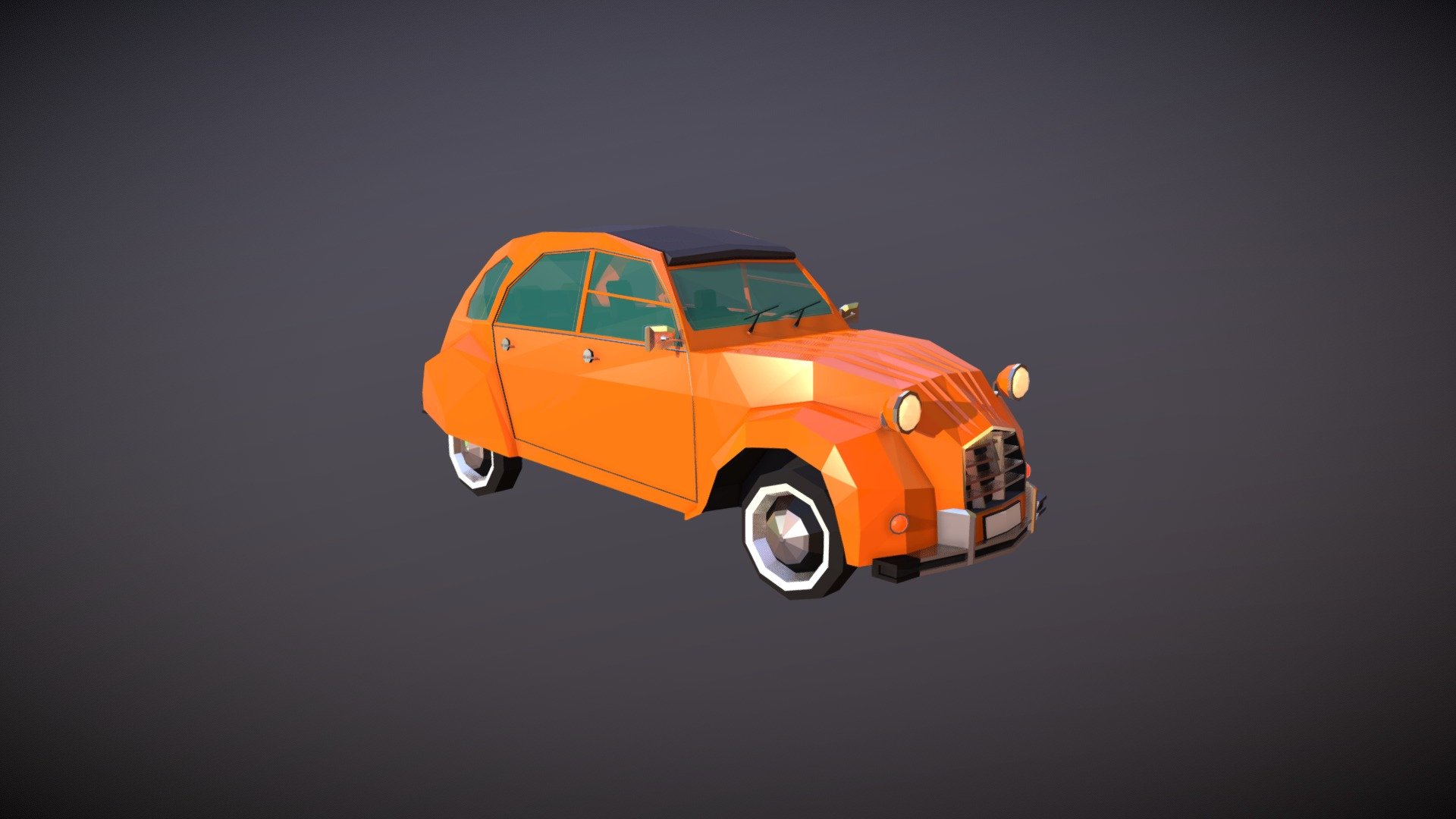 Low Poly City Car 04 - Buy Royalty Free 3D model by Linder-Media ...