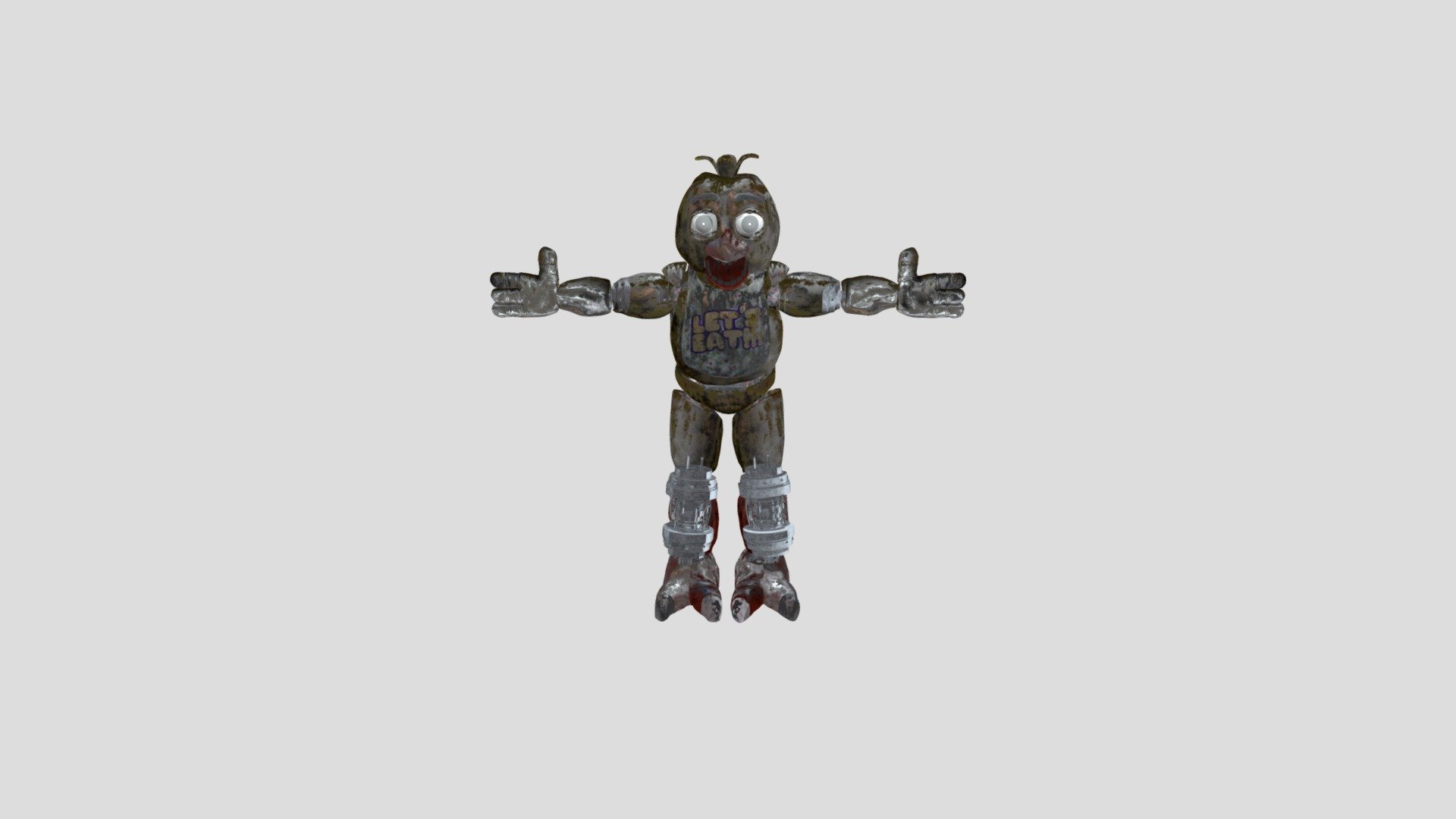 Phantom Chica - Download Free 3D model by mmaryfernandez38 [84a763b ...