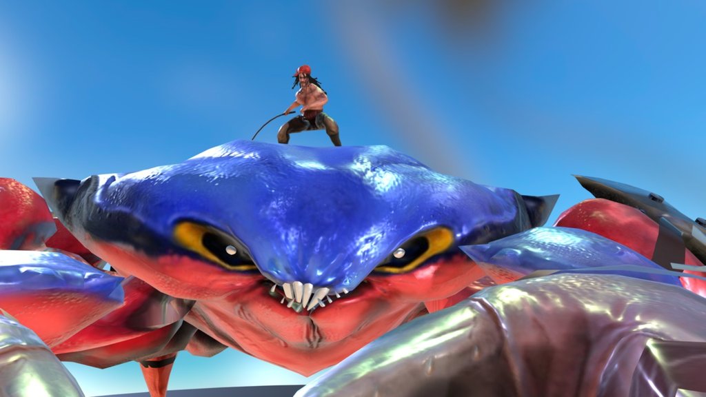 Maelstrom Saga - King Brachyura [Animated] - 3D model by MoizeOpel ...