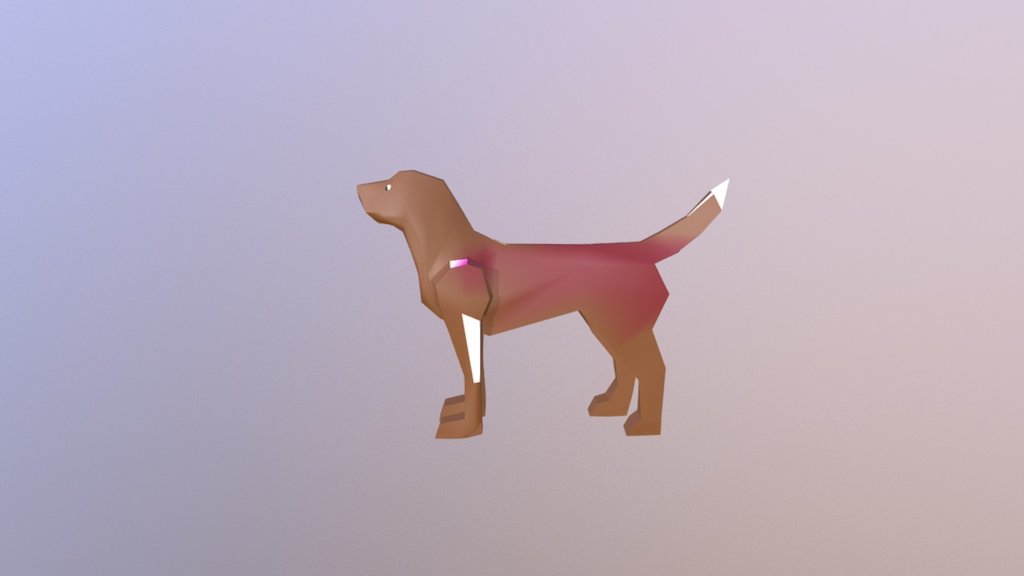 Simple Dog in 10 mins - Download Free 3D model by Toby.The.Wild.Man ...