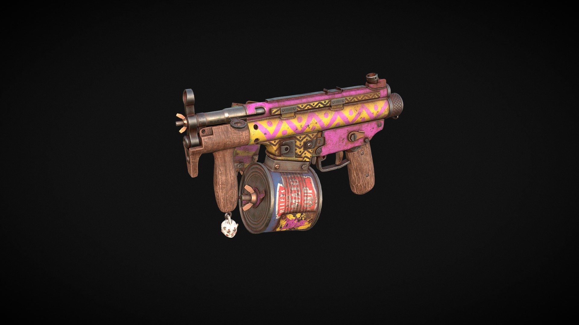 The Pack Raider SMG - XYZ School diploma - 3D model by stnjr [84b0040 ...