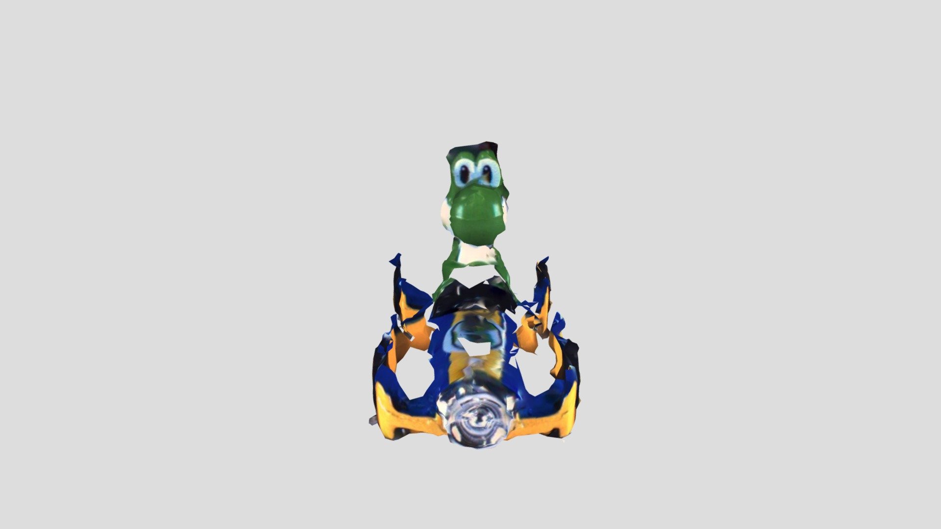 yoshi-bad - Download Free 3D model by sterlingEVT [84b0fe3] - Sketchfab