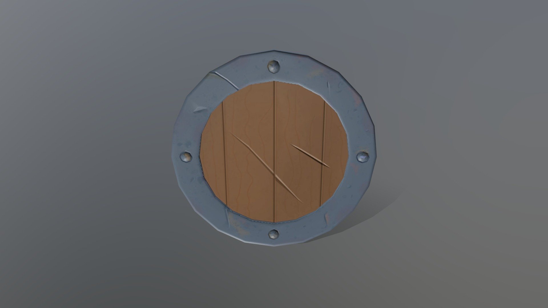Baked Shield Prop - 3D model by Dawid (@DawidKordalski) [84b1f7e ...