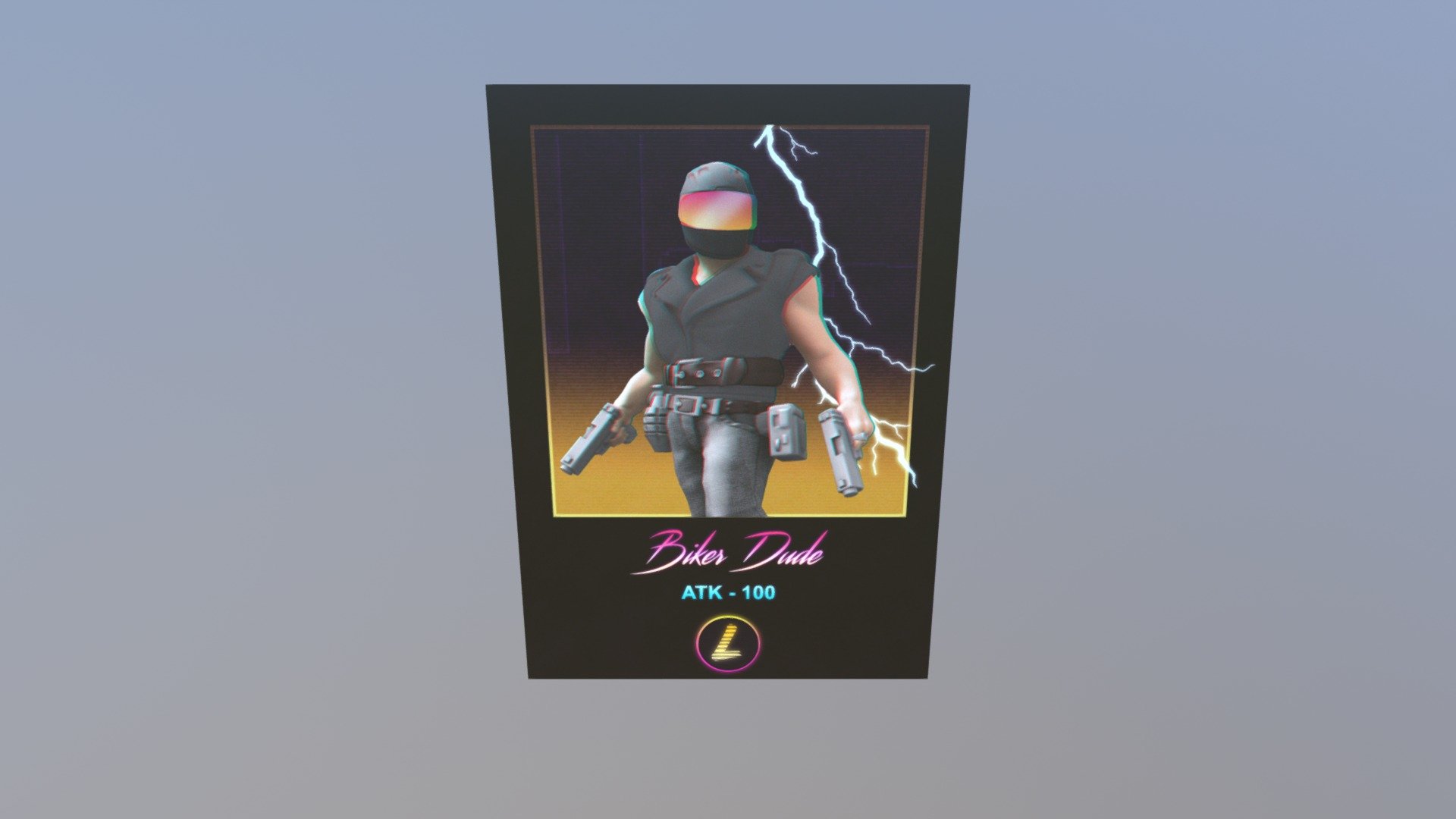 Trading Card - 3D model by Aston Cook (@Aston_Cook) [84b20aa] - Sketchfab