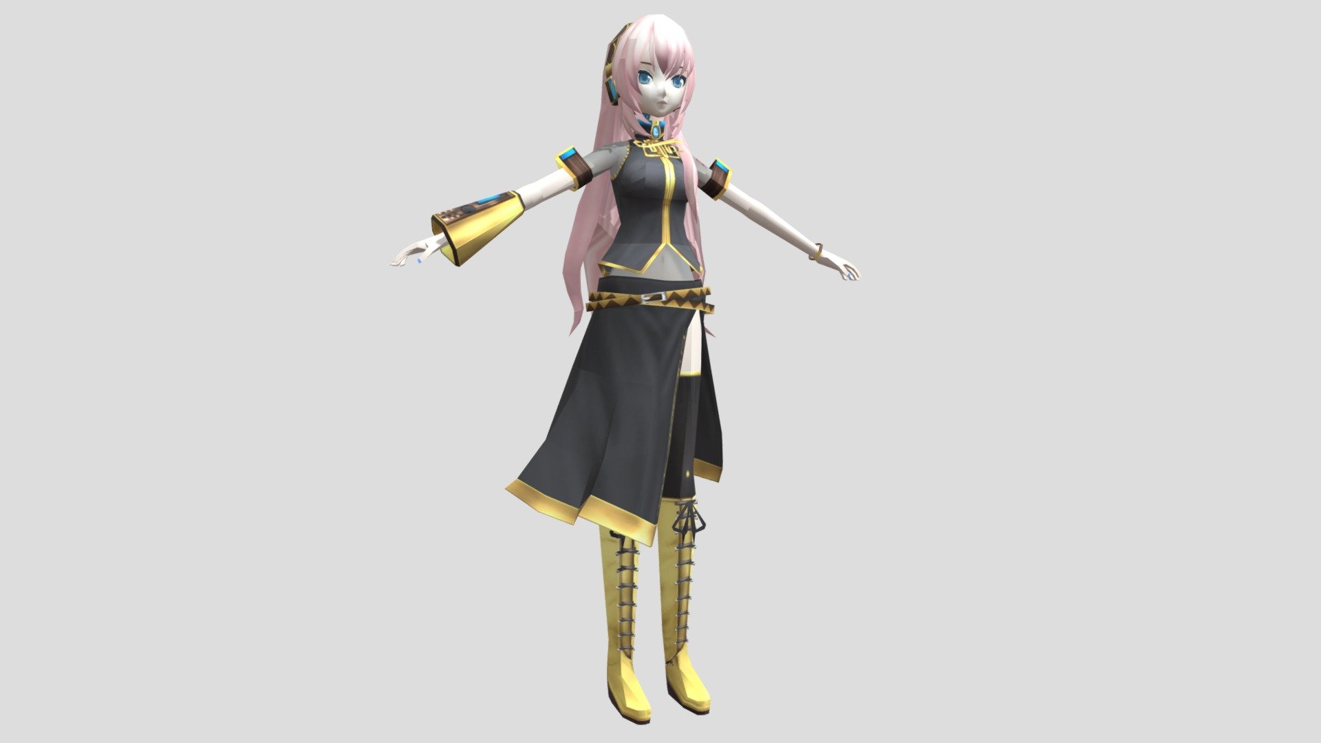 ( Hatsune Miku Project DIVA) Megurine Luka - Download Free 3D model by ...
