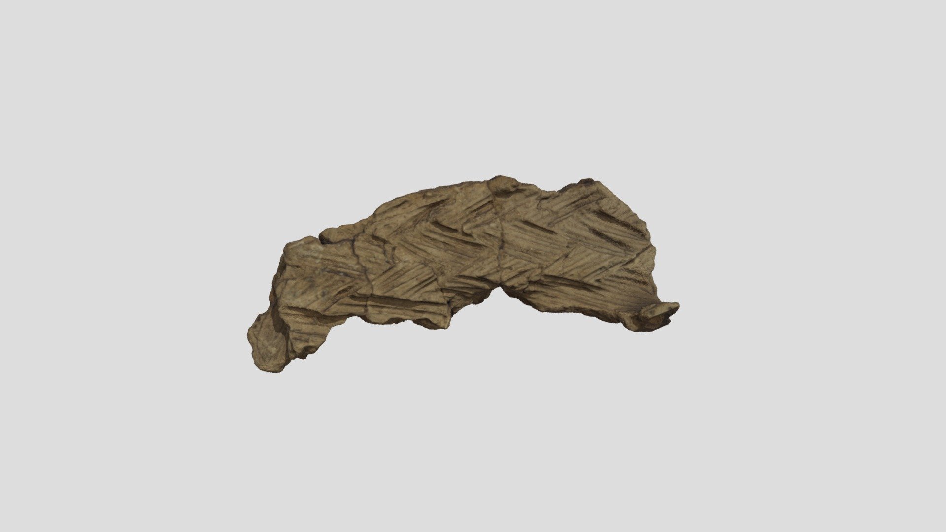 Clay with esparto grass print - 3D model by ruizsalazar [84b50cb ...