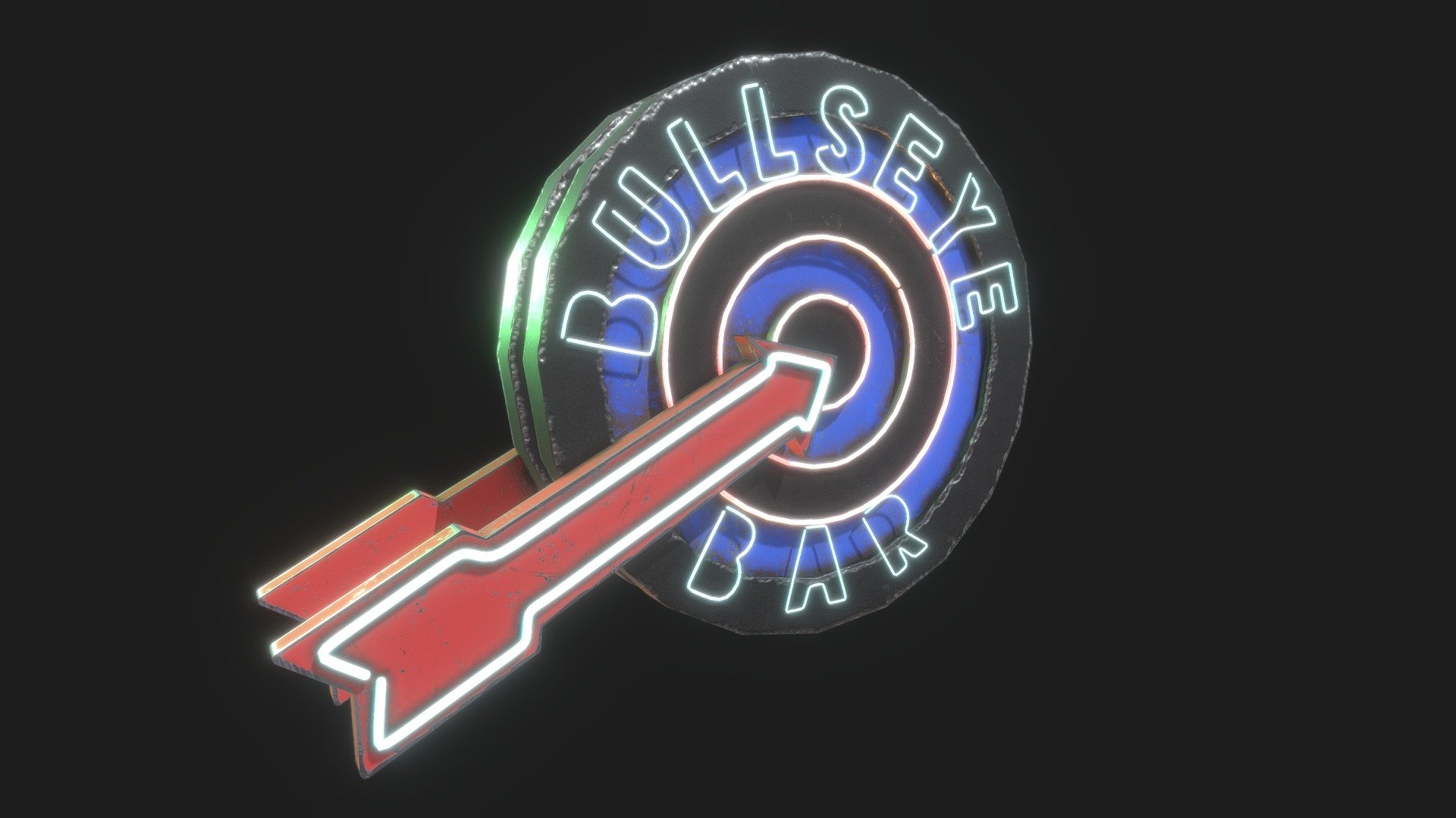 Neon Bar Sign - 3D model by savscarlett [84b5732] - Sketchfab