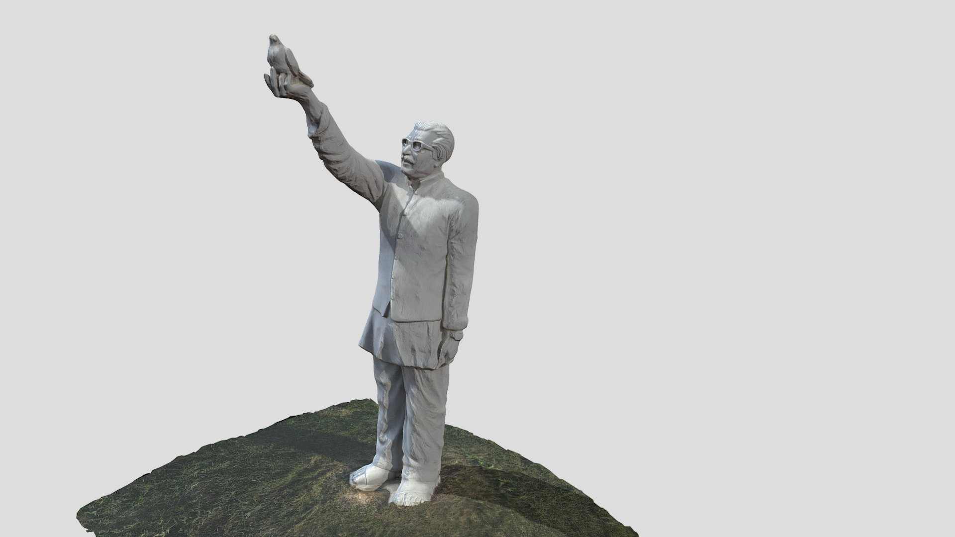 Sheikh Mujibar Rahman - 3D model by shourov [84b6df5] - Sketchfab