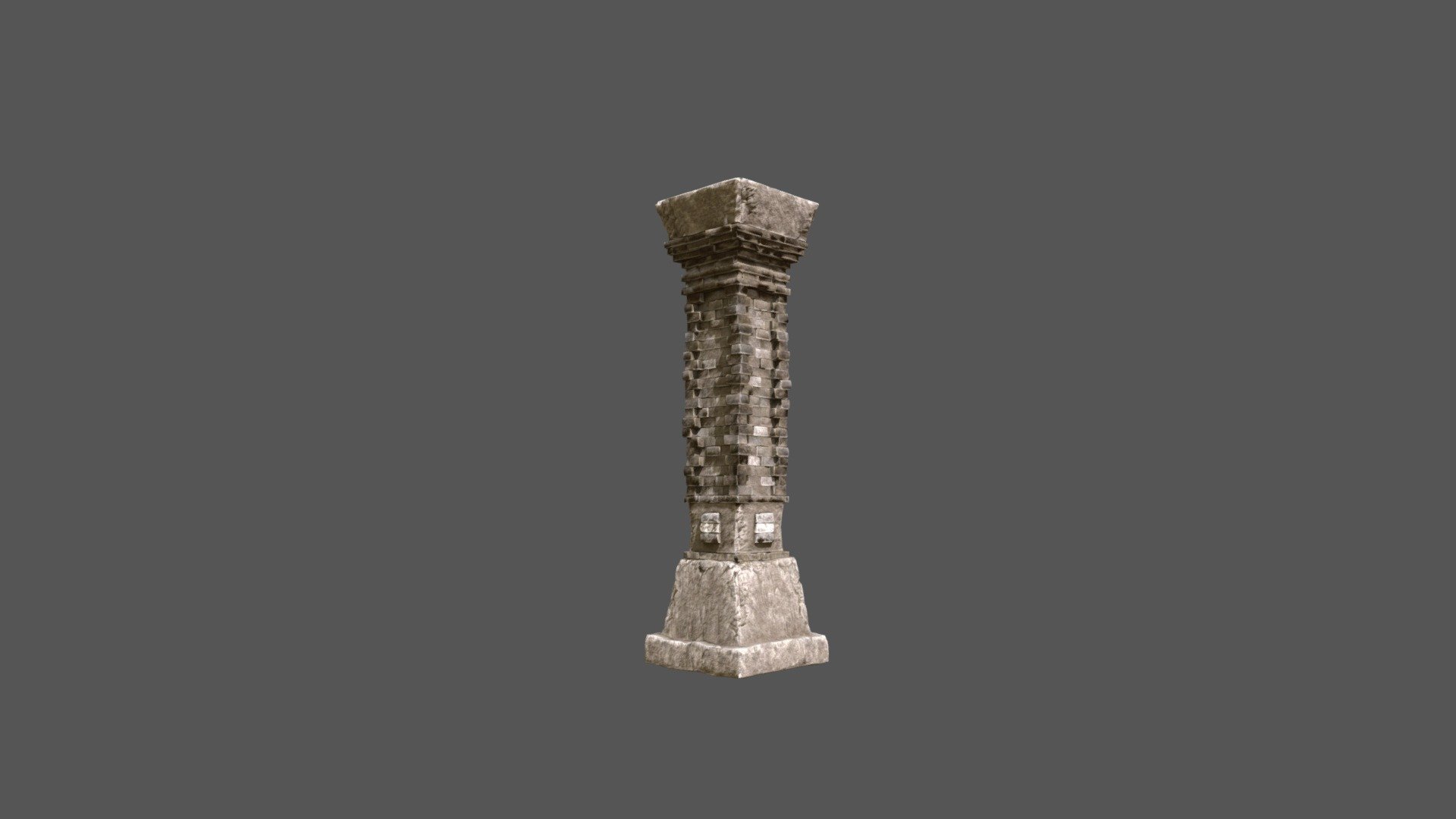 Pillar - 3D model by Kris_de_Lioncourt [84b7576] - Sketchfab