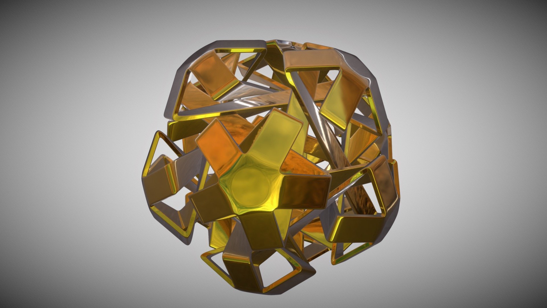 Icosahedron (kind of) - Download Free 3D model by smice [84b852a ...