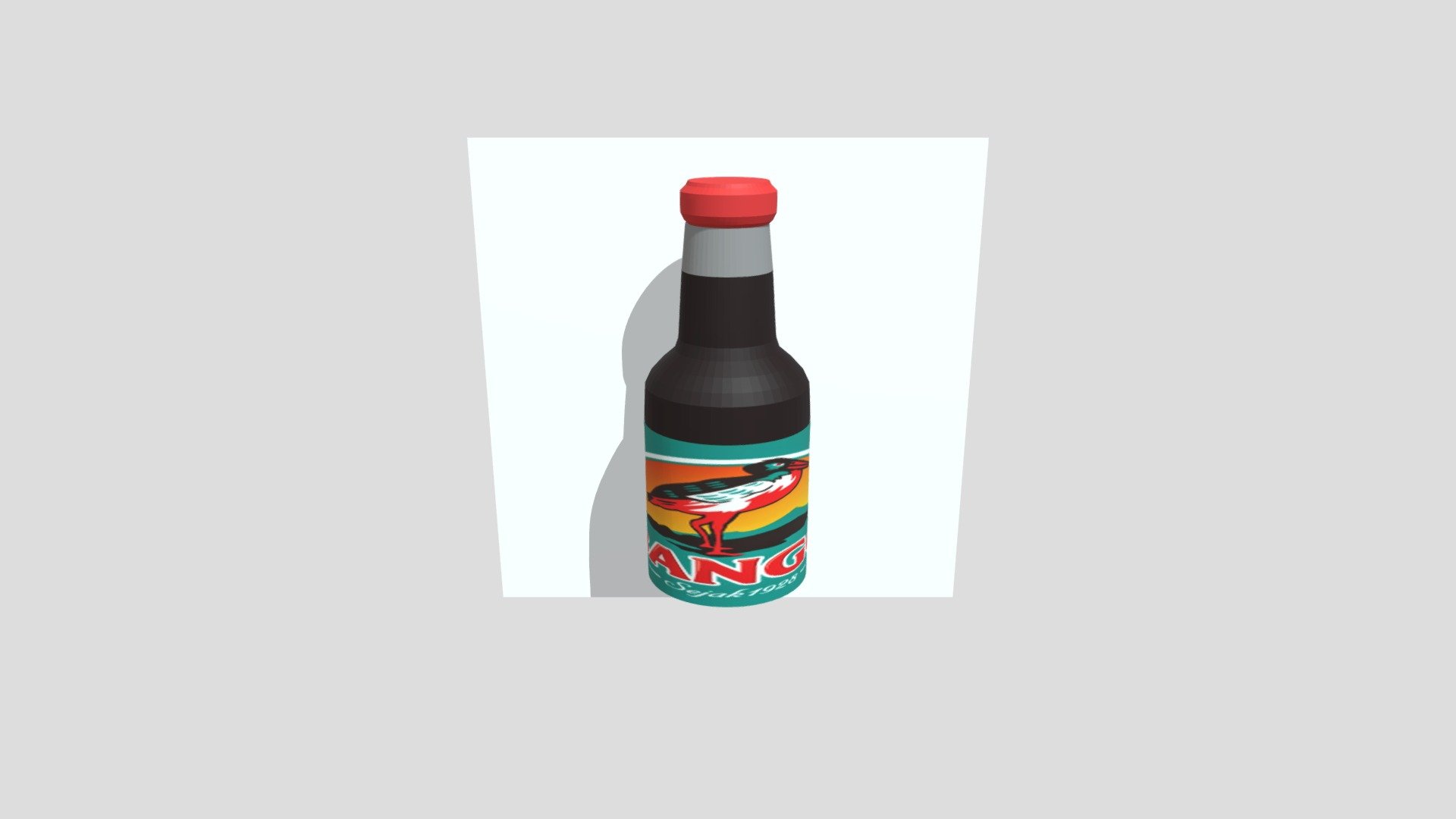 botol kecap - 3D model by LabibZain [84b8b2d] - Sketchfab