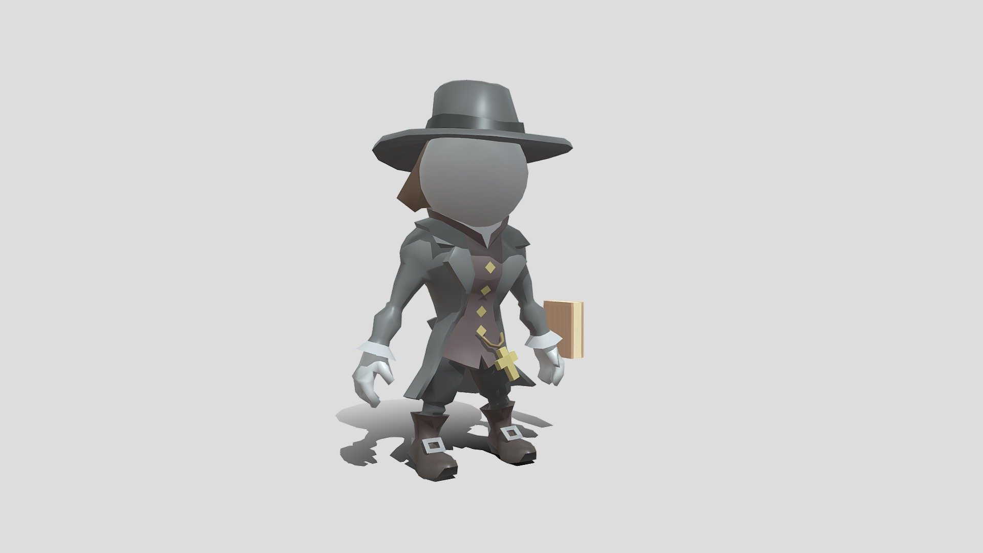 pastor - 3D model by CC (@ccsf) [84b978e] - Sketchfab