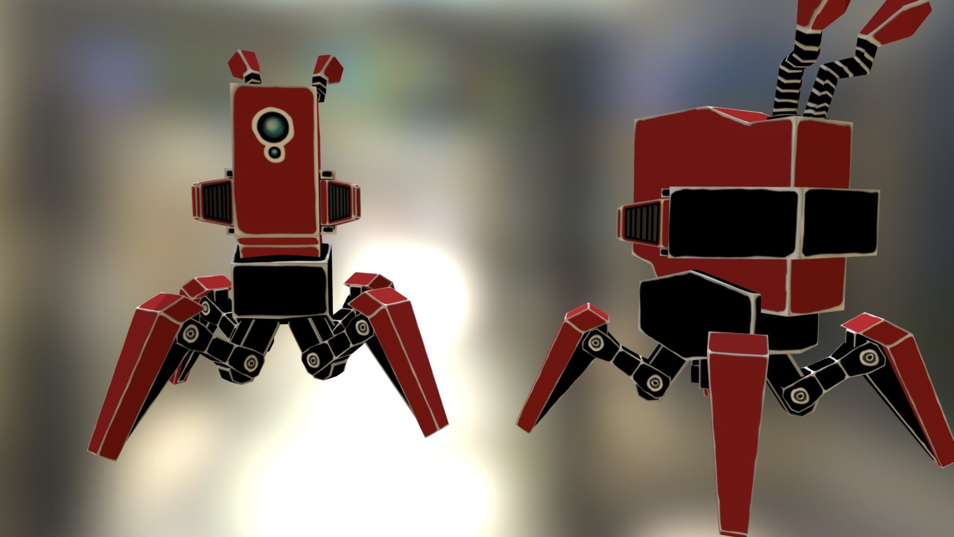 [MECA #1] Scorpio Bot - 3D model by 3DLAND (Free LowPoly ...
