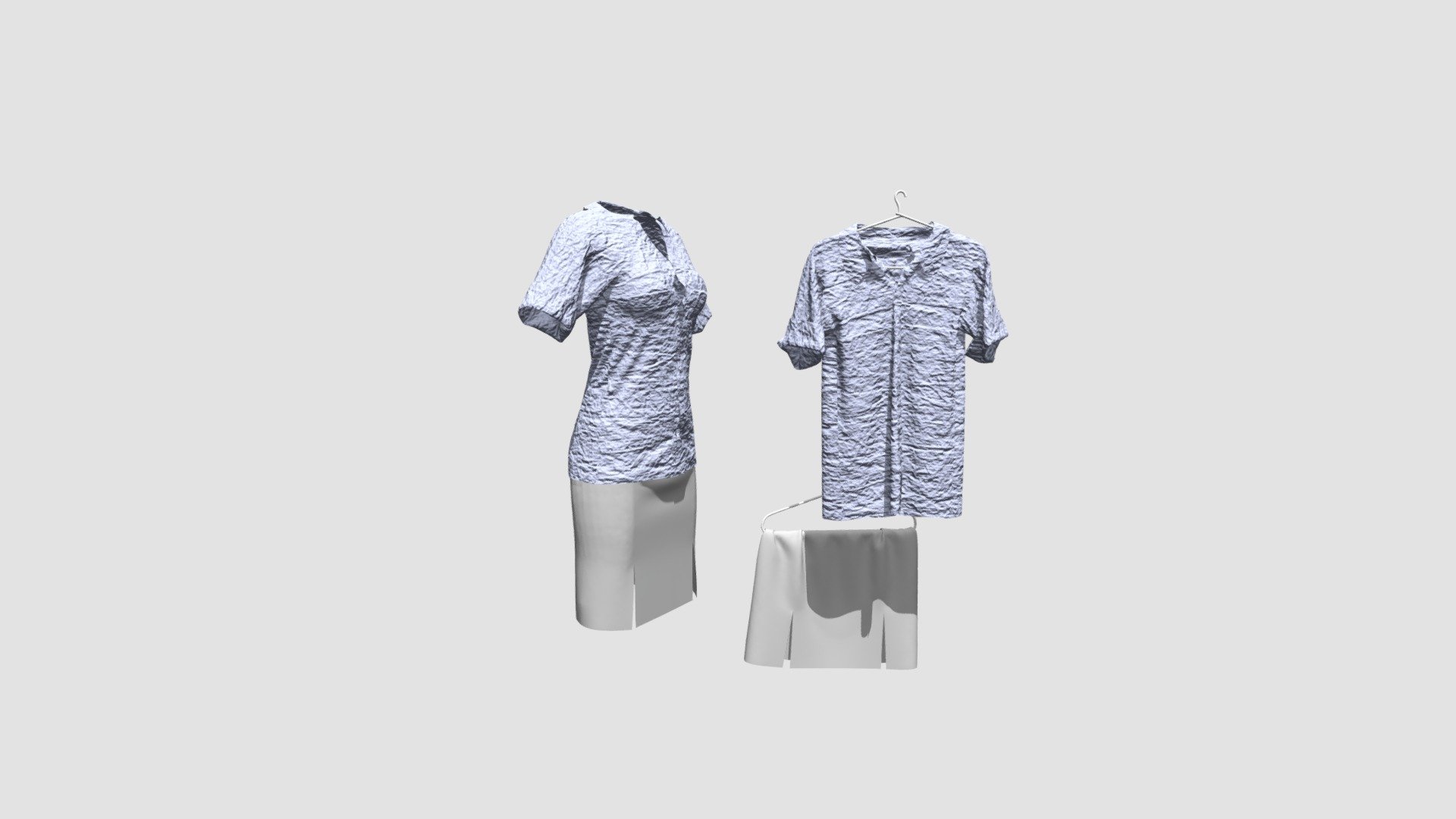 clothes - Buy Royalty Free 3D model by Evermotion [84bc961] - Sketchfab ...