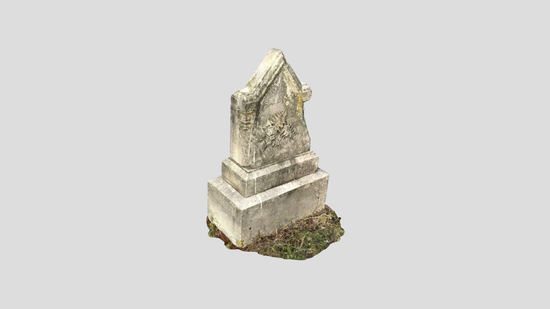 Grave of Sallie Rose - 3D model by Virtual Curation Lab ...