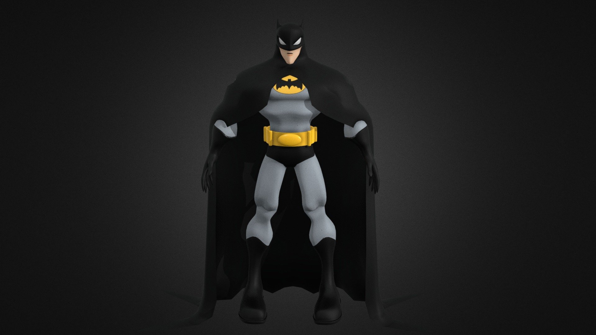 The Batman 2004 animated series - 3D model by Ken NCH (@KenNCH) [84bf787] - Sketchfab
