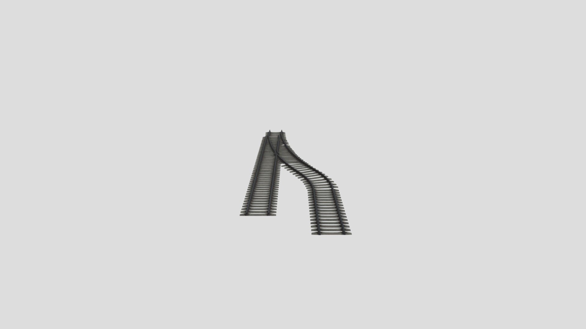 railway tracks 22 AM223 Archmodel - Buy Royalty Free 3D model by ...