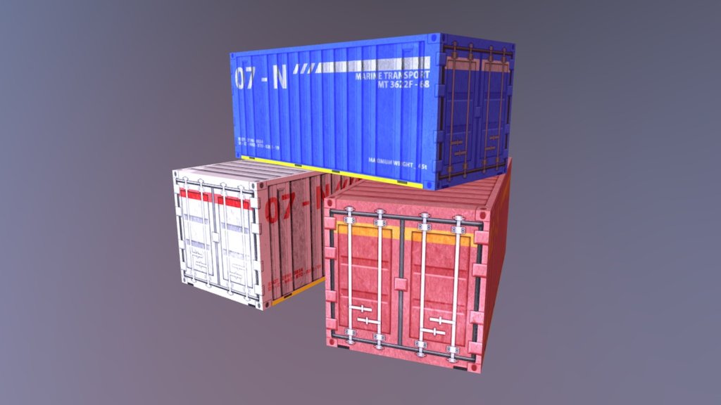 Container - 3D model by dodo_jp_ (@dodo_jp) [84c0a4b] - Sketchfab