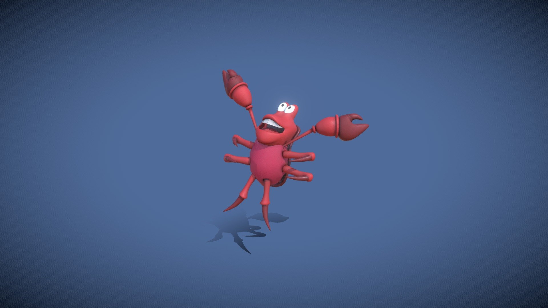 Sebastian the crab - 3D model by Jonathan Formosa (@Jonathan.Formosa ...