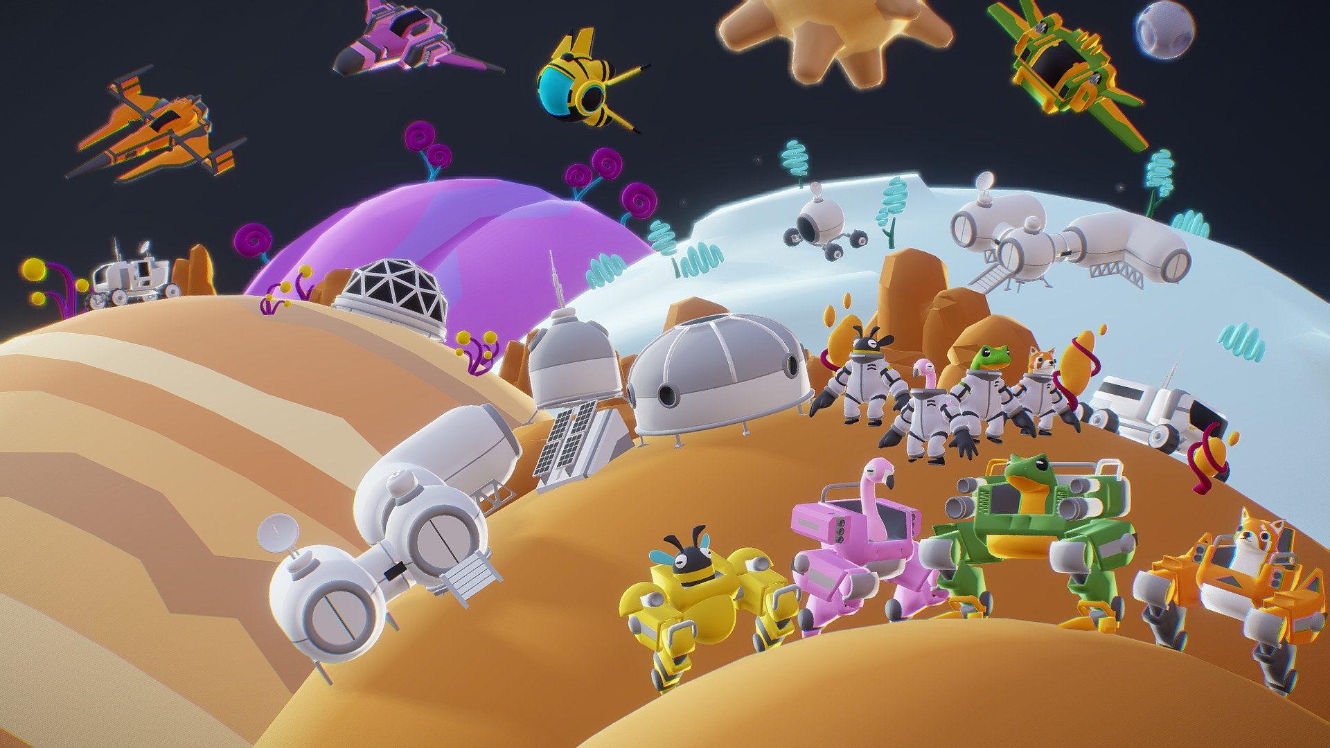 Ultimate Space Kit - Download Free 3D model by quaternius [84c108f ...