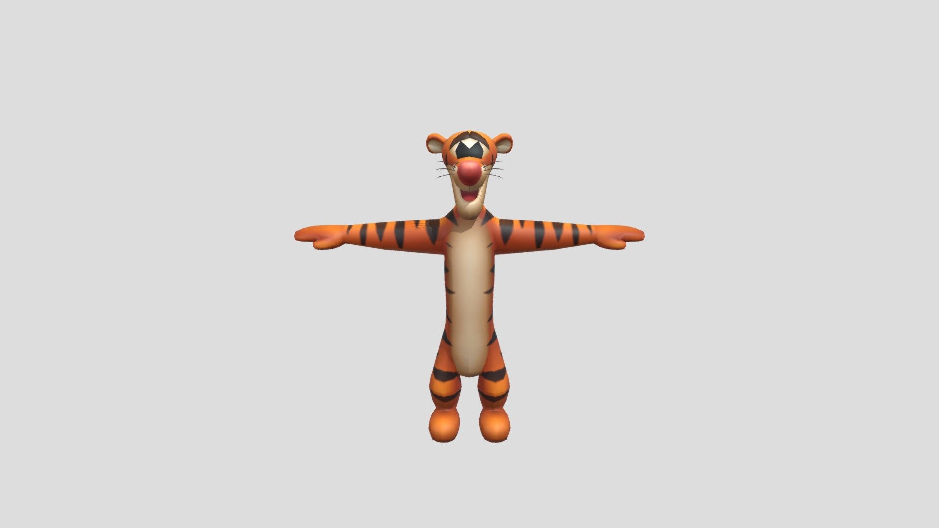 ADI 2.0: Tigger (Fully rigged) - Download Free 3D model by Charred ...