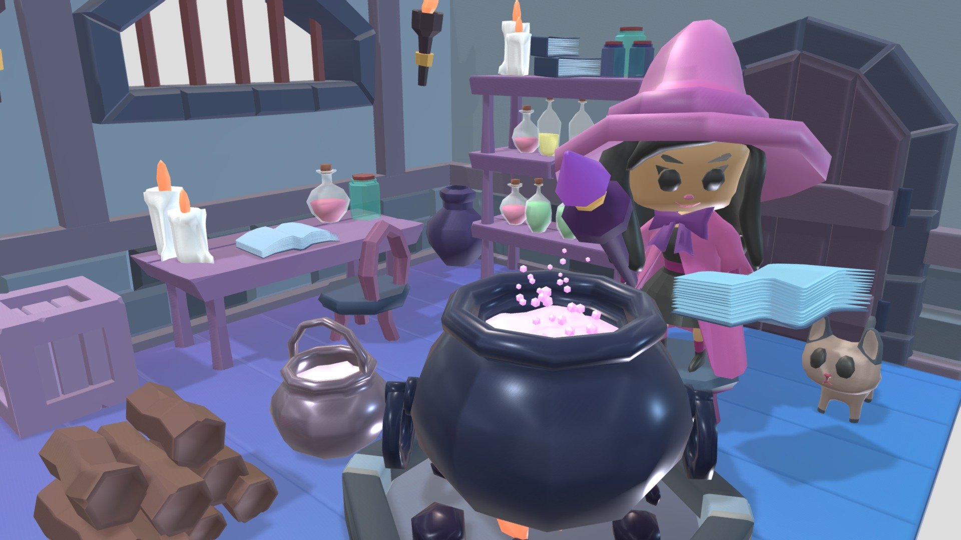 Witch Room - 3D model by csmerve [84c3197] - Sketchfab
