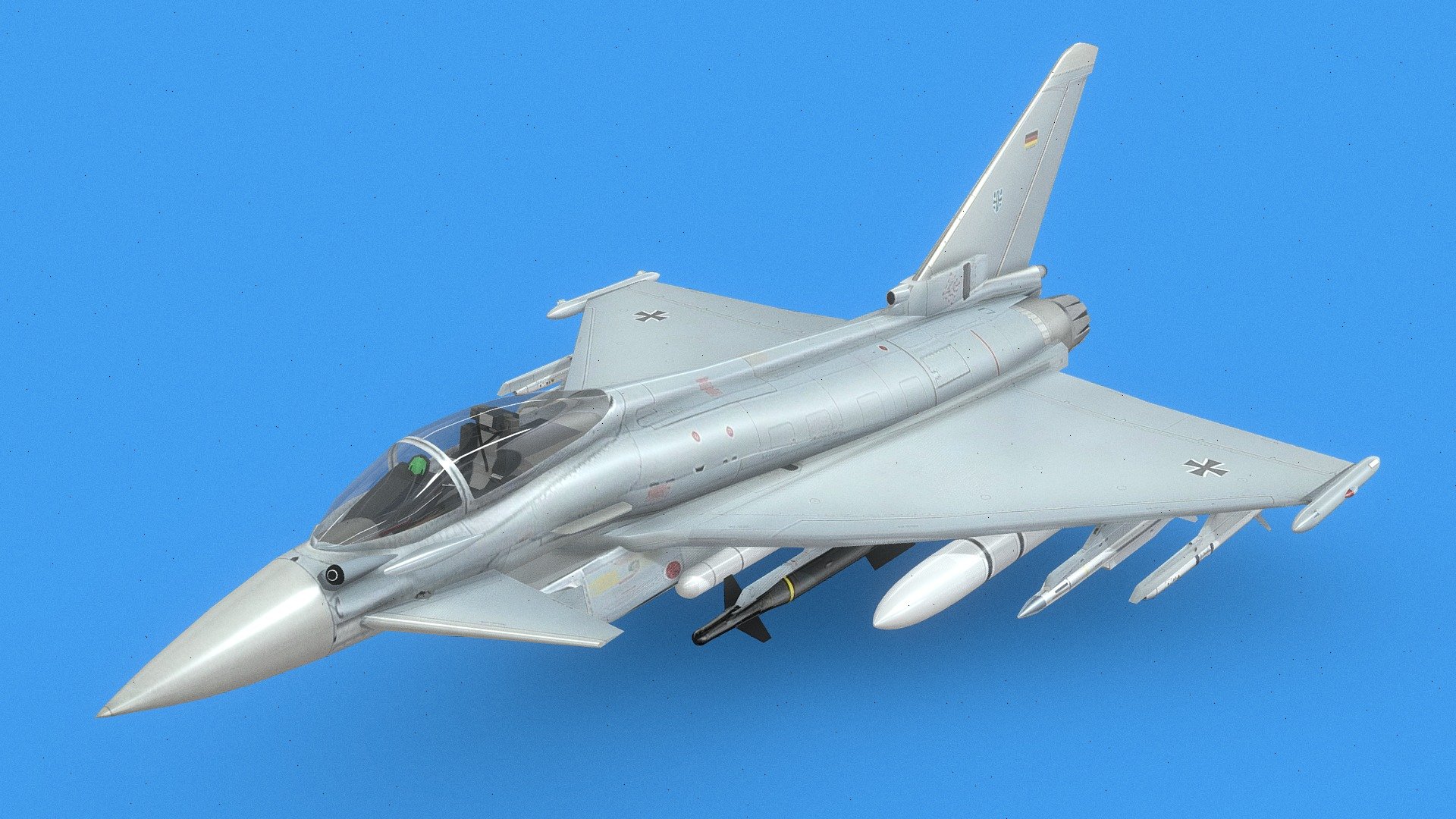 Eurofighter Typhoon EF-2000 - Download Free 3D model by andertan ...