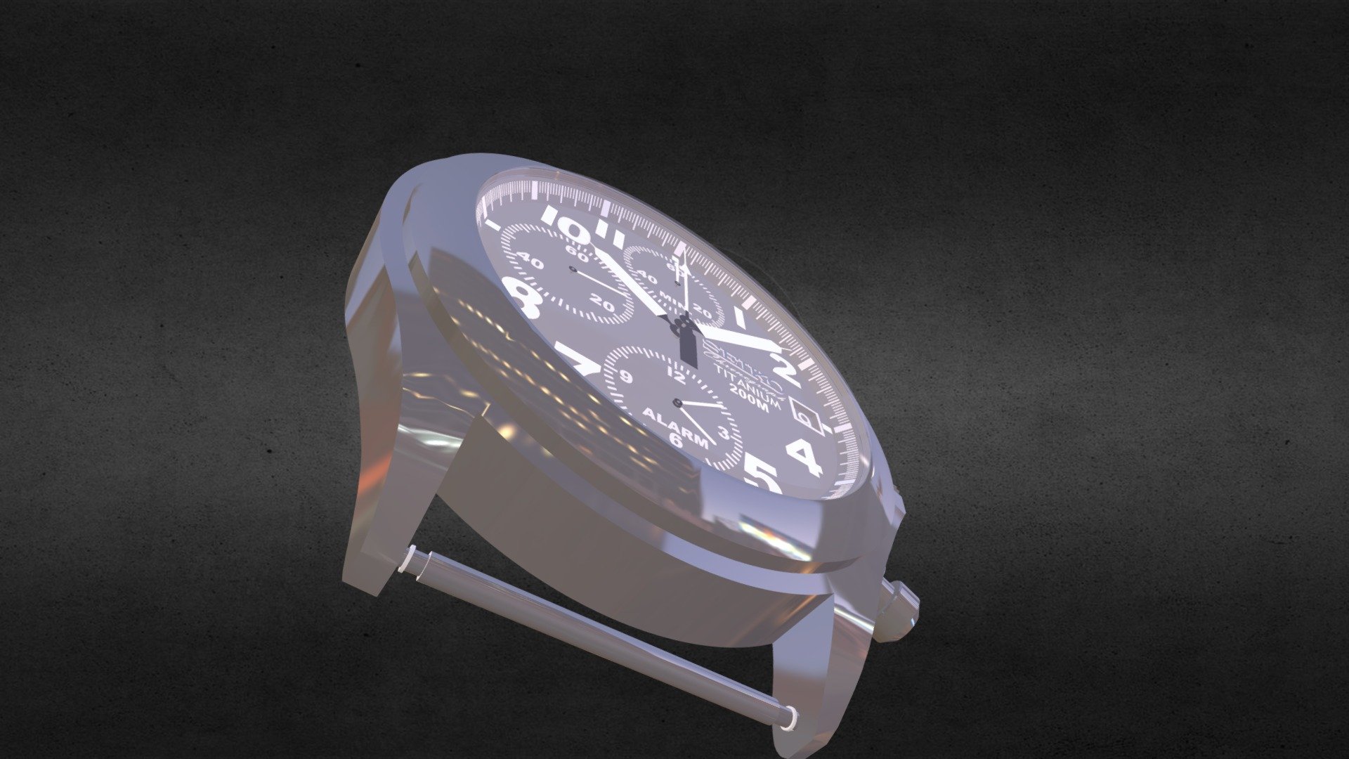 Watch - 3D model by MrFurious [84c5d90] - Sketchfab
