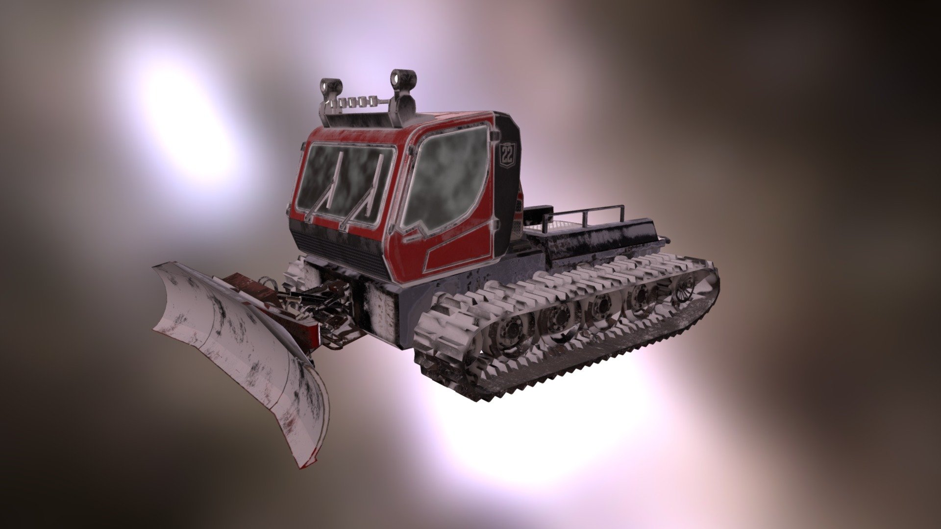 Snow Cat - 3D model by Scott Thompson (@SelflessWon) [84c7030] - Sketchfab