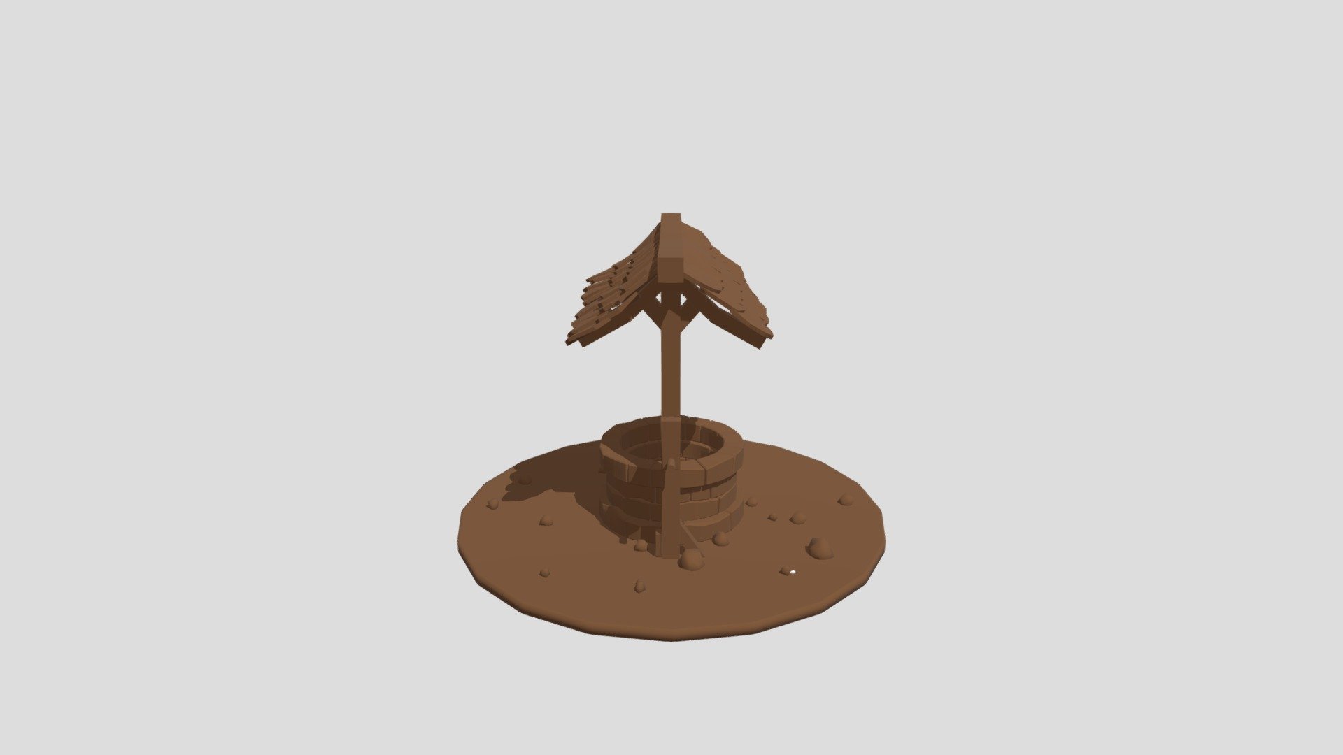 Stylized Well Low Poly - 3D model by MTI (@mticreativity) [84c94a7 ...