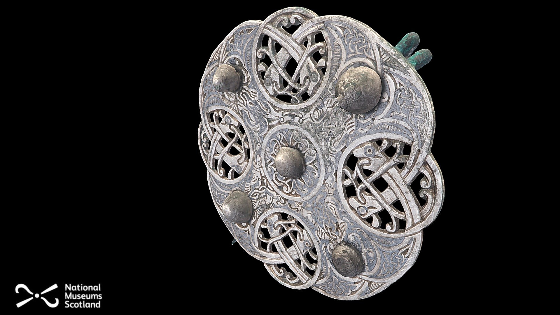 Disc brooch, Galloway Hoard, Scotland - 3D model by National Museums ...
