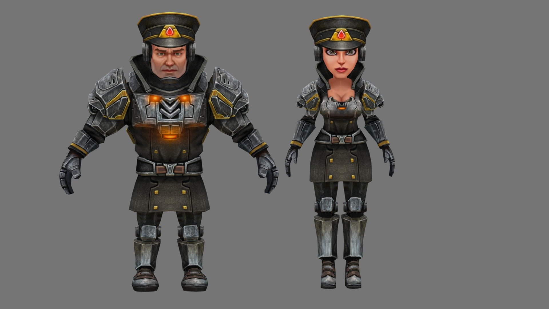 F_Engineer_Hilda - 3D model by CC (@ccsf) [84cab53] - Sketchfab