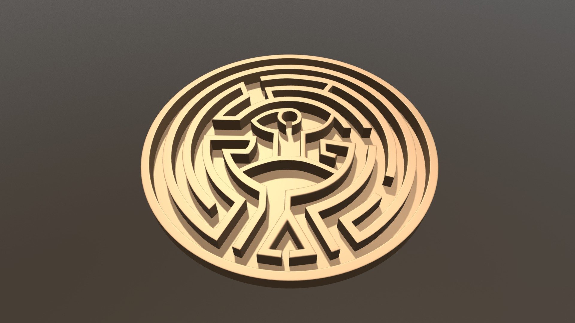 Westworld Maze Coin - 3D model by flashycactus [84cc5e8] - Sketchfab