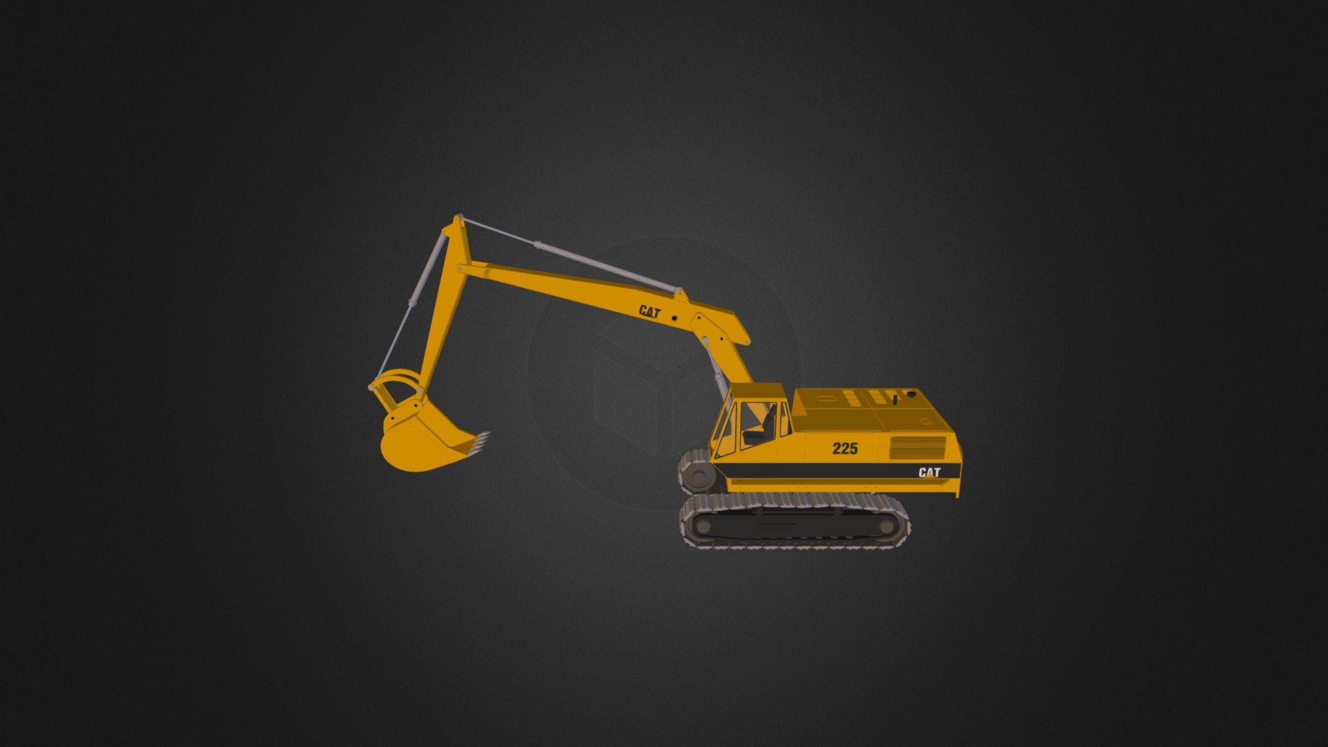 Excavator - Download Free 3D model by RhymOne [84cd8ad] - Sketchfab