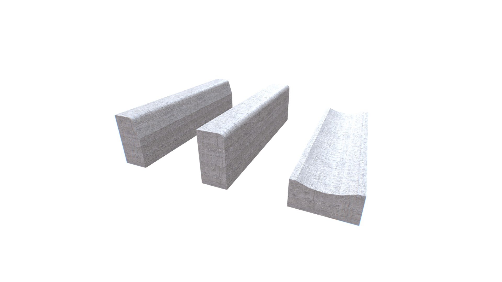 Marshall Plc - Kerbs - 3D model by bimstore (@Revitspace) [84cdf7c ...